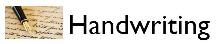 Handwriting — ESMS